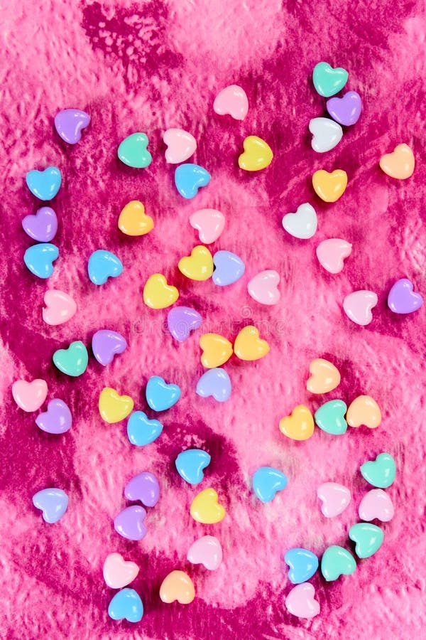 Paper Textures and Beautiful Small Heart Stock Photo - Image of ...