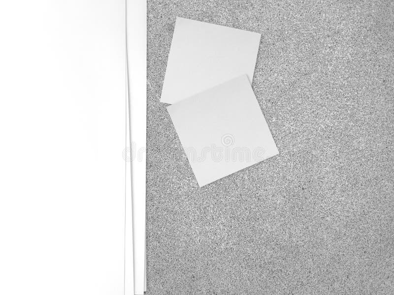 Paper Theme for Presentation with Note Papers. Stock Photo - Image of ...