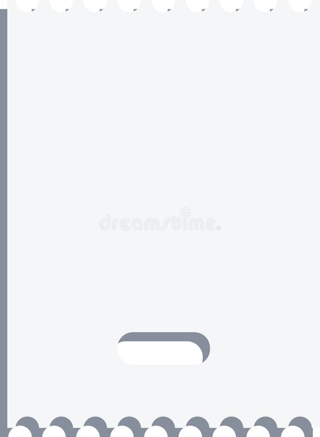 Paper Ticket Coupon stock illustration. Illustration of show - 353086129