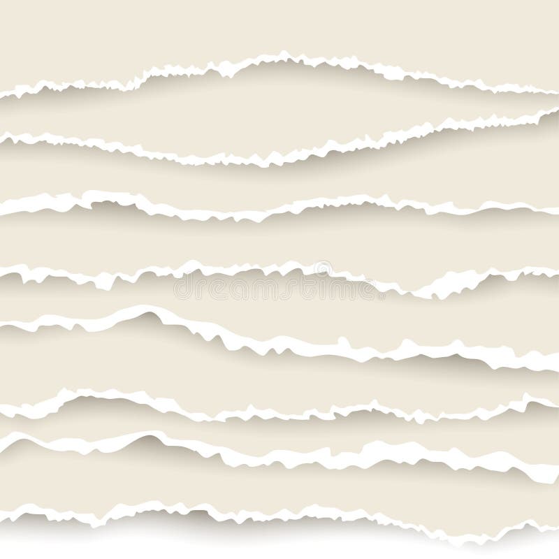 Paper torned set stock vector. Illustration of header - 88373824