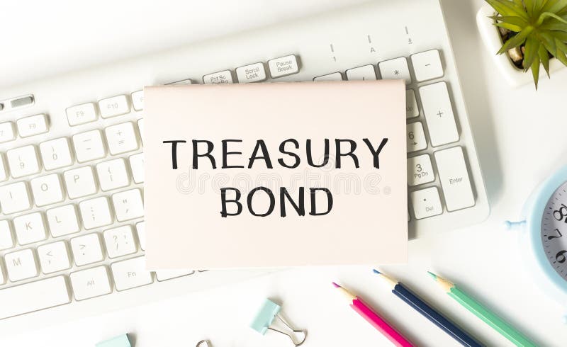 Paper with Treasury bonds stock photo. Image of paper - 204185208