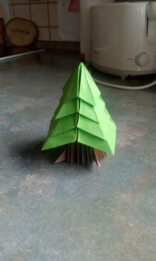Paper Tree stock photo. Image of tree, paper, origami - 90428768