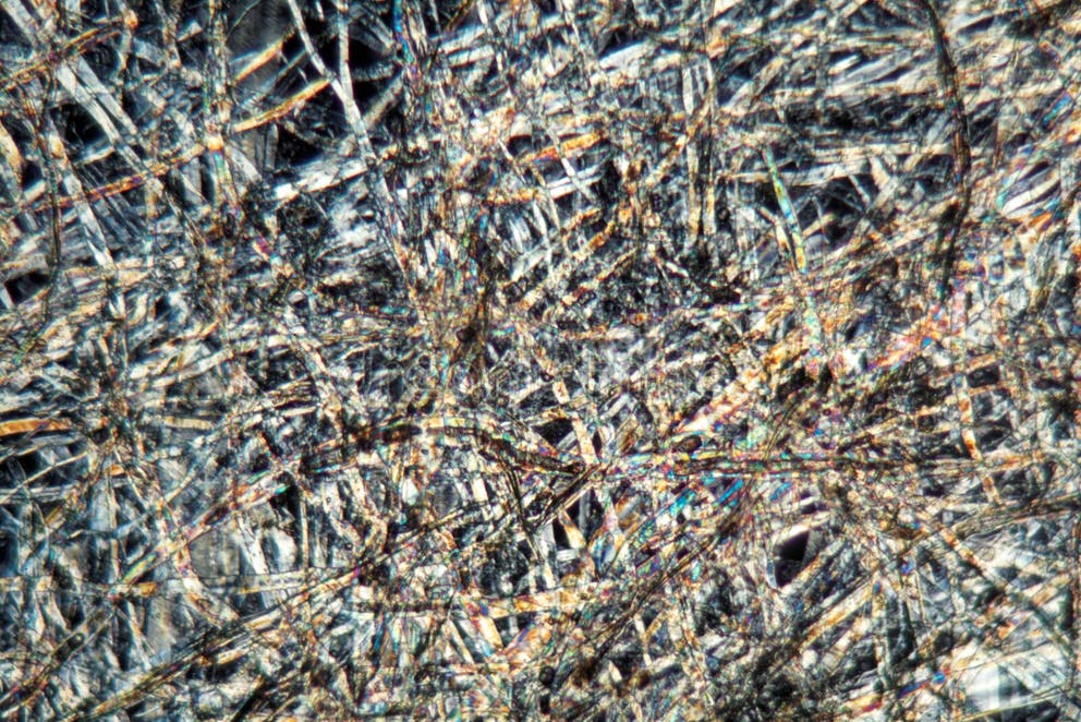 Paper under the microscope stock image. Image of style - 82013611