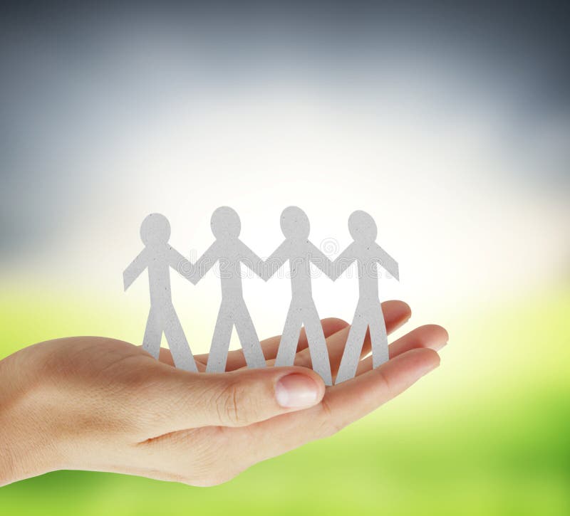 Paper Unity the People Design Stock Photo - Image of human, design ...
