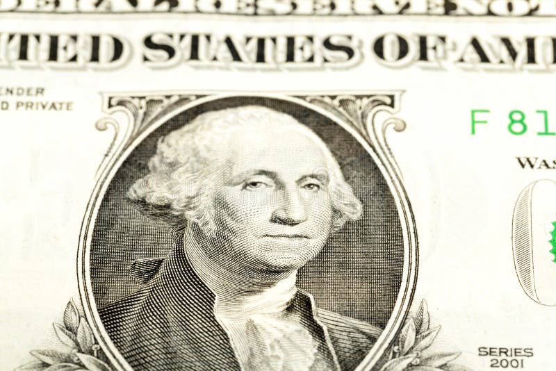 Paper us dollar. stock image. Image of dollar, single - 68949279