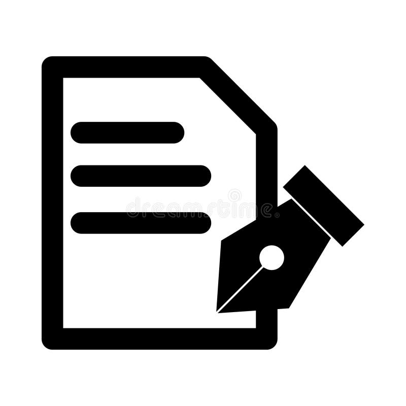 Paper Vector Icon Which Can Easily Modify or Edit Stock Vector ...