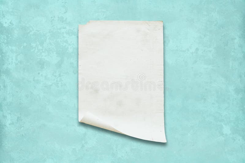 Paper on wall stock photo. Image of paper, wall, parchment - 208734420
