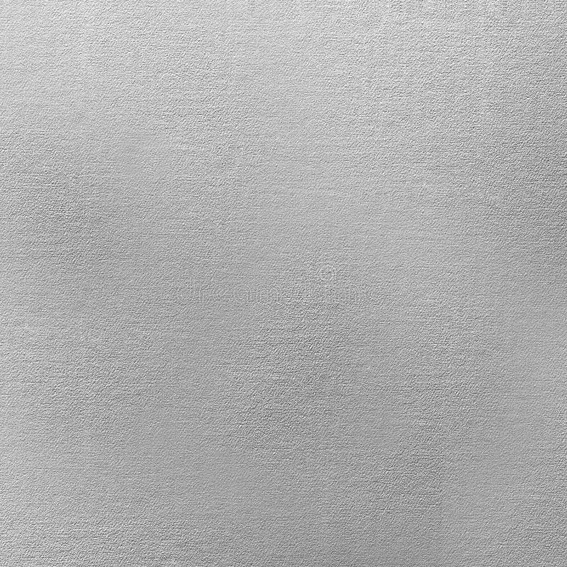 Paper on the Wall Surface with a Textured Rough Coating of Silver Color ...