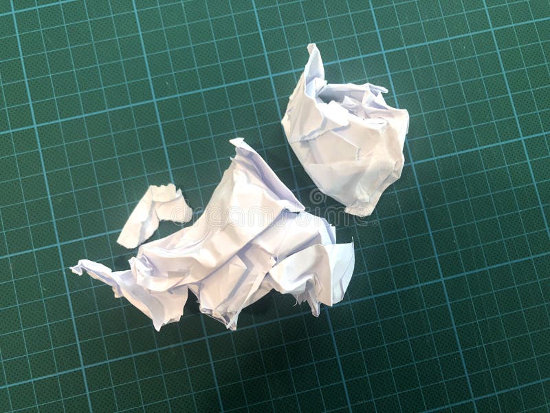 Paper waste stock photo. Image of attempt, craft, wrong - 204586424