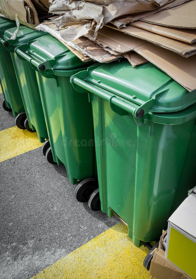 Paper waste separation stock image. Image of ecology - 90541389