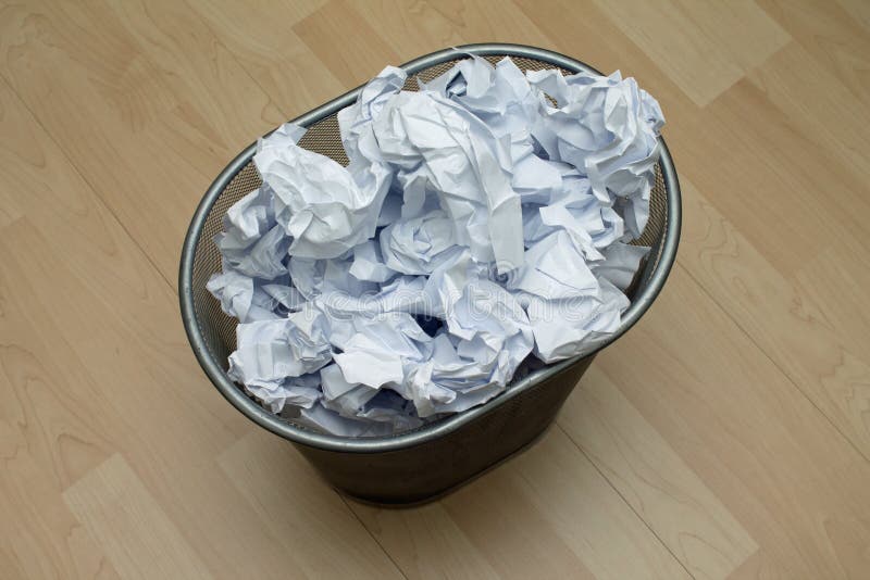 Paper waste stock image. Image of empty, trash, business - 36957449