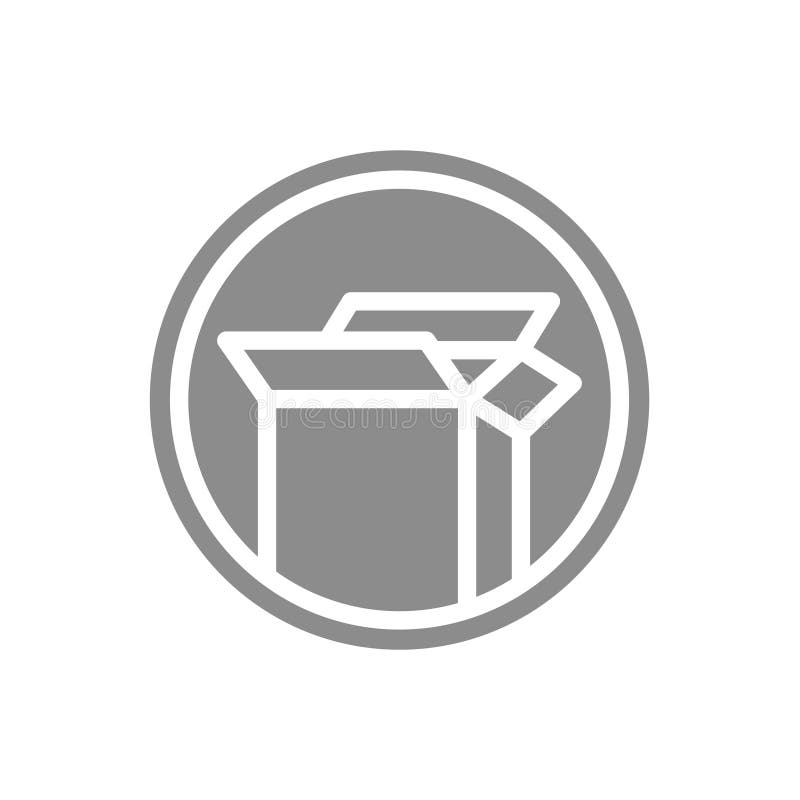 Paper waste vector label stock vector. Illustration of throw - 307012705