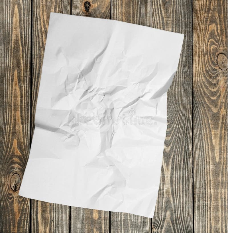 Paper stock photo. Image of ragged, rundown, wrinkle - 120906456