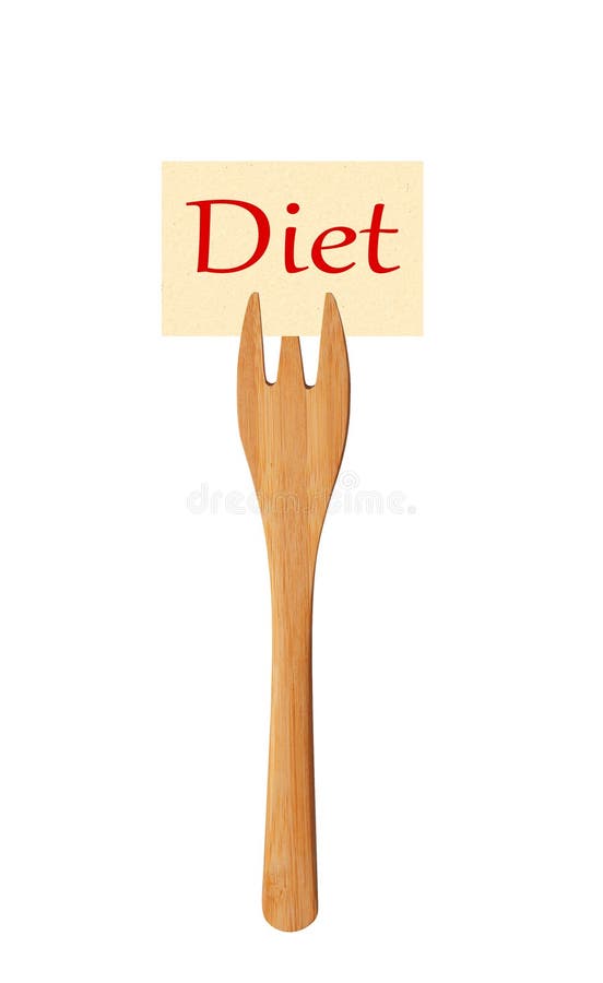 The Word Fork Displayed with a Fork Stock Photo - Image of equipment ...