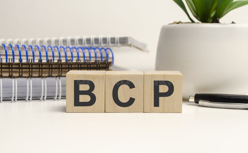 Paper with Words BCP Business Continuity Plan Stock Image - Image of ...