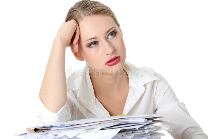 Paper work stock image. Image of coworker, corporate - 16518789