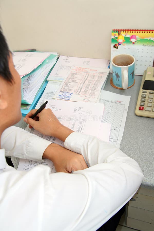 Paper Work and Chalkboard with Scholarship Stock Image - Image of ...