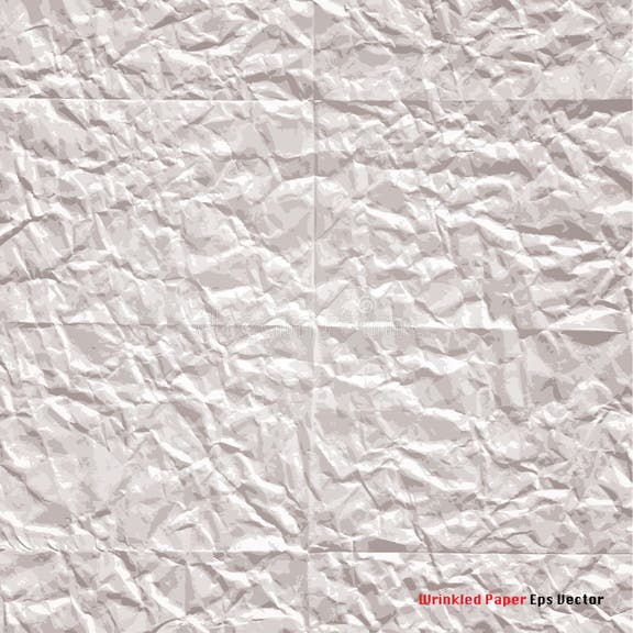 Paper wrinkle stock vector. Illustration of crumple, garbage - 88813175