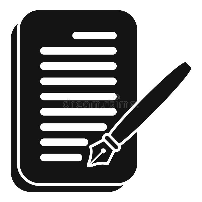 Paper Writing Help Advice Icon Simple Vector. Mental Busy Support Stock ...