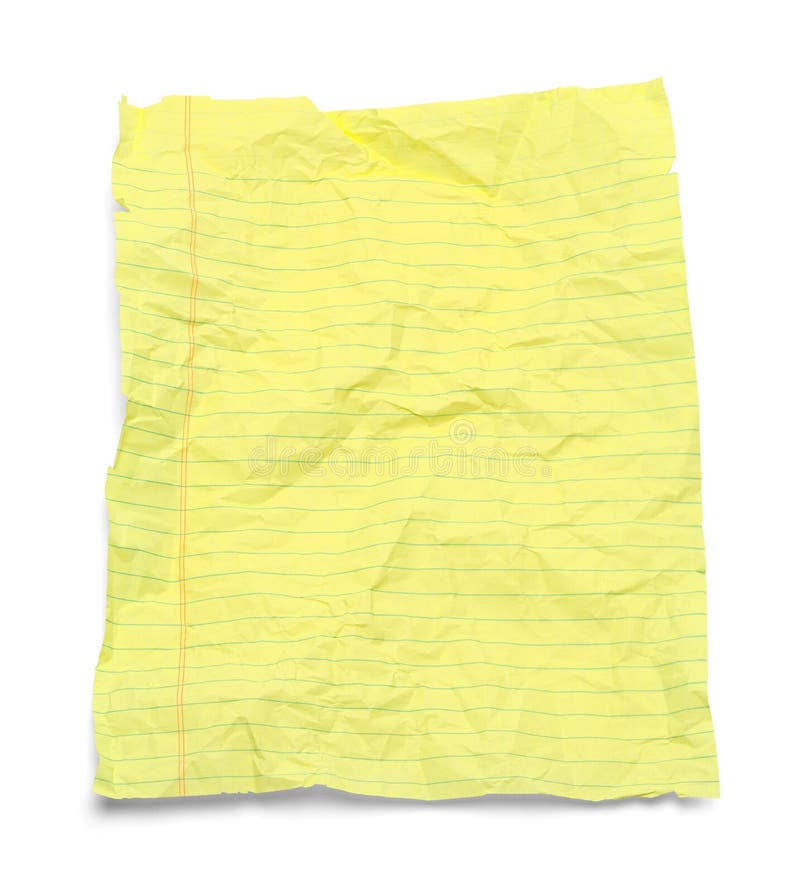 Yellow Paper Pad and Pen stock photo. Image of vertical - 30605644