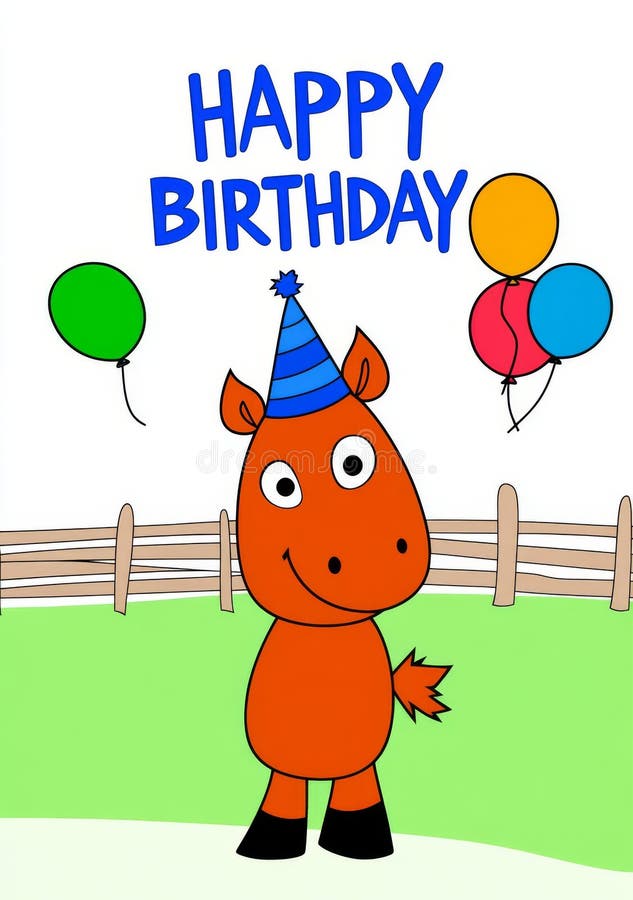 Birthday Card Coloring Page Uzi Stock Photos - Free & Royalty-Free ...