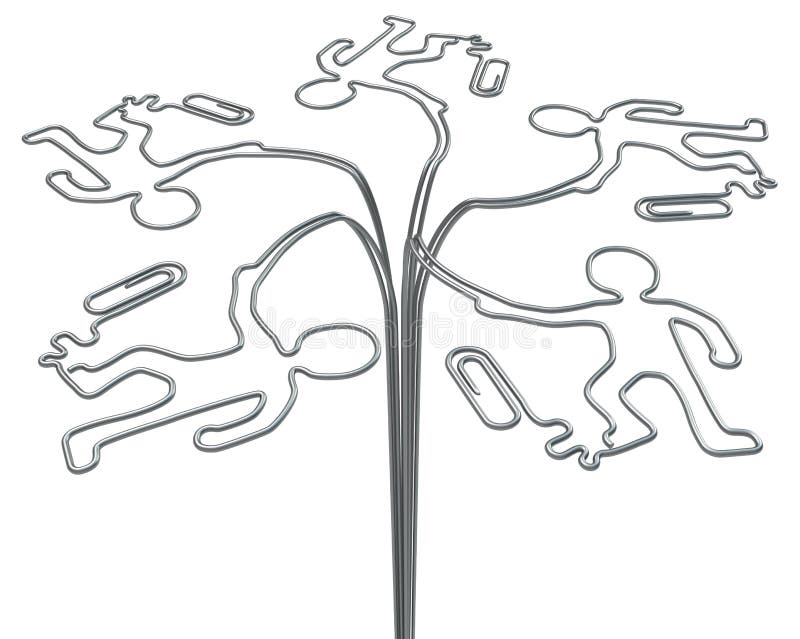 Paperclip Figure Stock Illustrations – 98 Paperclip Figure Stock ...