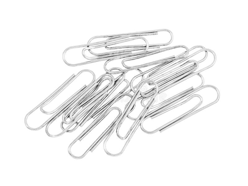 Paperclip Isolated Simple Element Stock Image - Image of montage ...