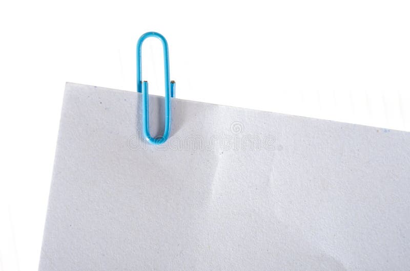 Paperclip stock image. Image of paper, paperclip, attachment - 48209581