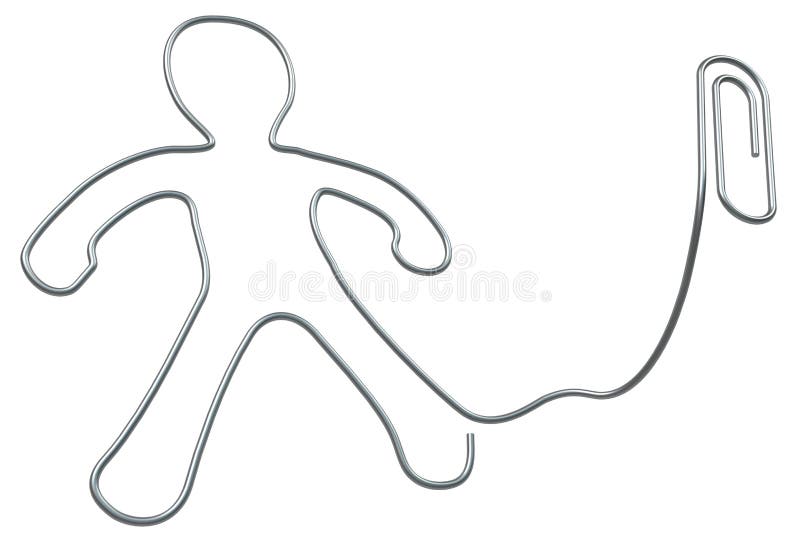 Paperclip Figure Stock Illustrations – 98 Paperclip Figure Stock ...