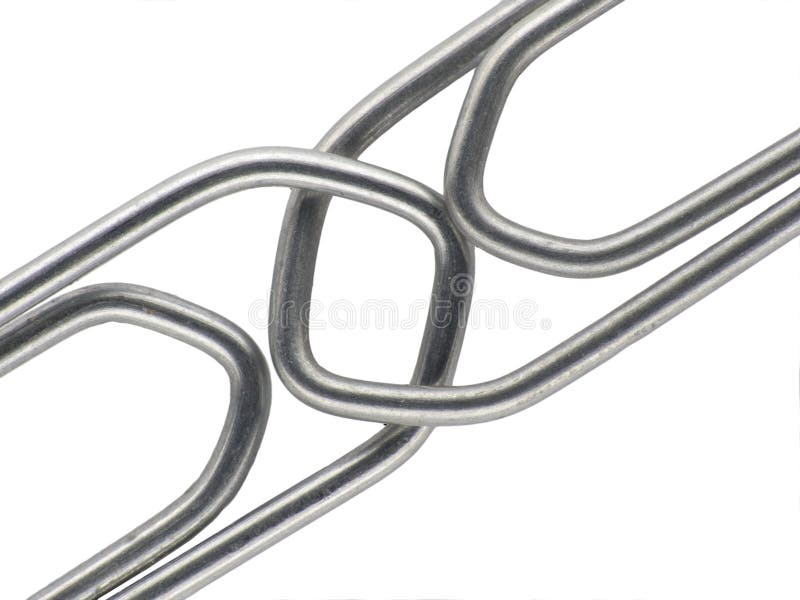 Clips unidos foto de archivo. Imagen de papeleo, conceptual - 3542348