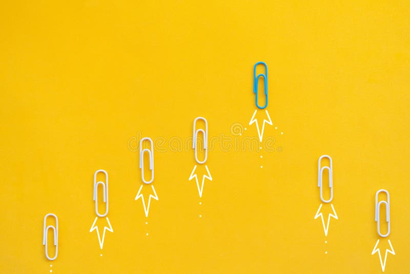 Paperclips with Maze, Problem and Solution Concept. Passing Obstacles ...