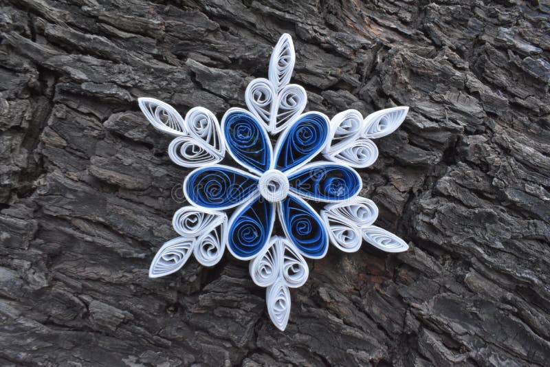 Paperflake stock image. Image of paper, paperflake, snowflake - 212465541