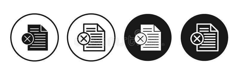 Paperless Icon Vector Set on White Background Stock Vector ...