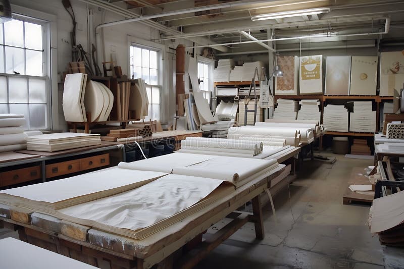 Papermaking Workshop: a Glimpse into Traditional Craft Stock ...