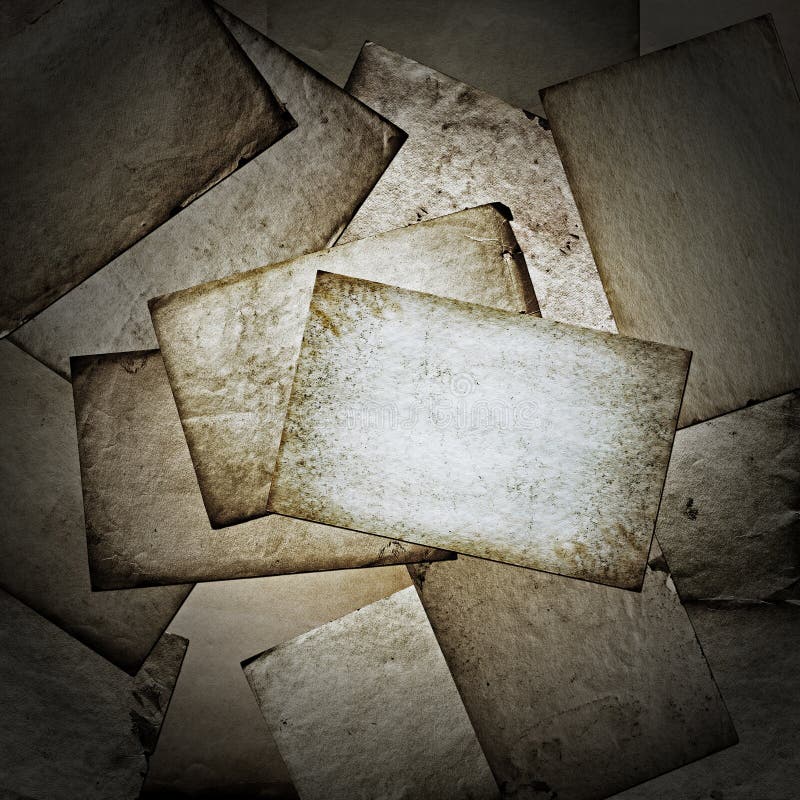 Papers stock image. Image of rough, sepia, empty, space - 16869427