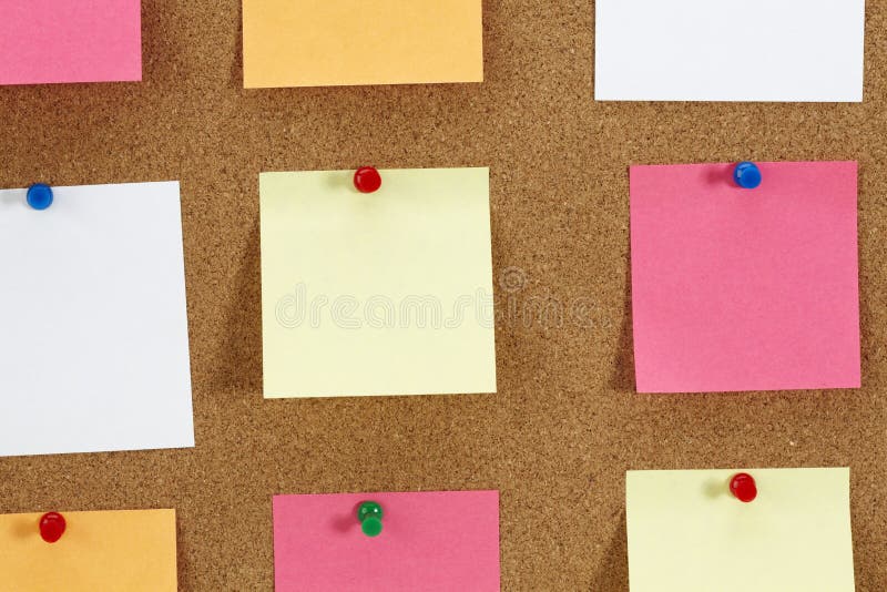 Papers on the board stock photo. Image of list, paper - 16412546