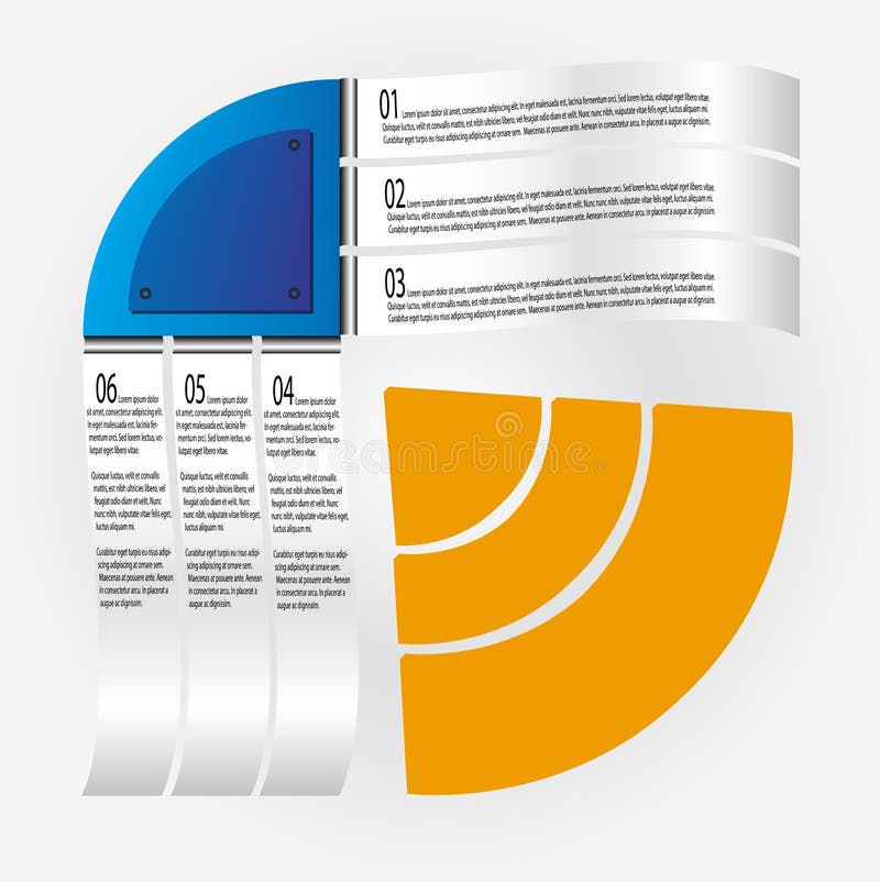 Papers Infographics. stock vector. Illustration of label - 39692874