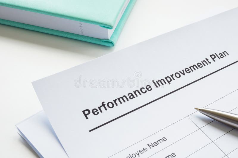 Papers about Performance Improvement Plan and Pen. Stock Image - Image ...