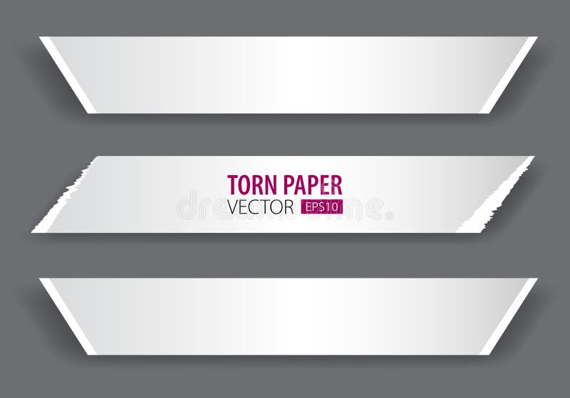 Paper Square White Ripped Edges Stock Illustrations – 123 Paper Square ...