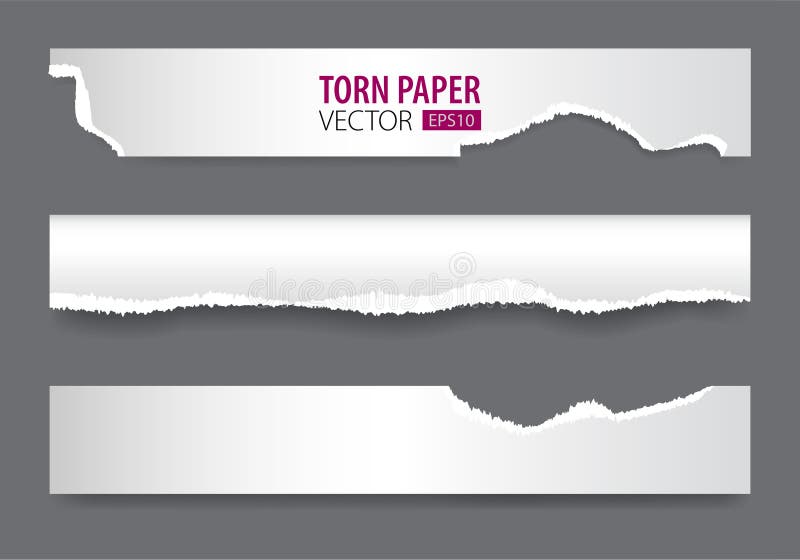 Paper Square White Ripped Edges Stock Illustrations – 123 Paper Square ...