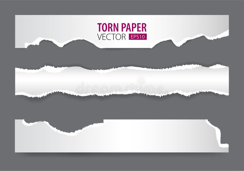 Paper Square White Ripped Edges Stock Illustrations – 123 Paper Square ...