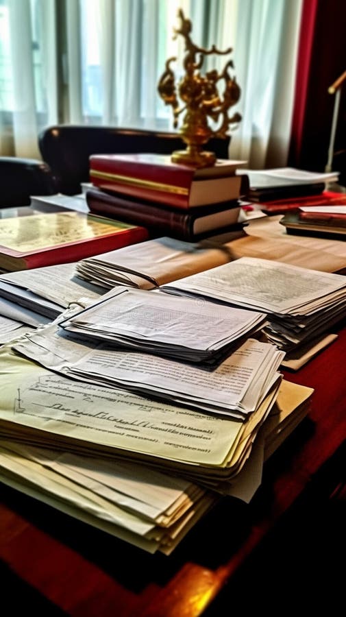 Papers_on_table_ready_to_be_signed_1695526655057_3 Stock Illustration ...