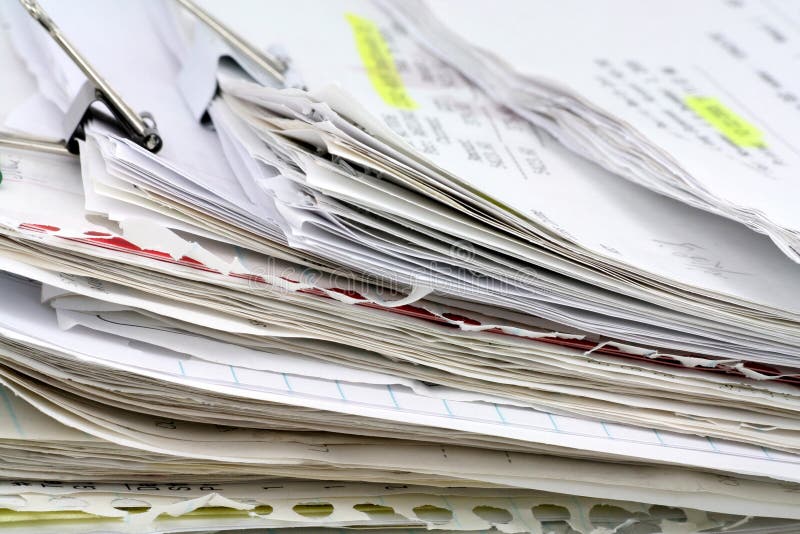 Paperwork stock photo. Image of business, document, organized - 1815228