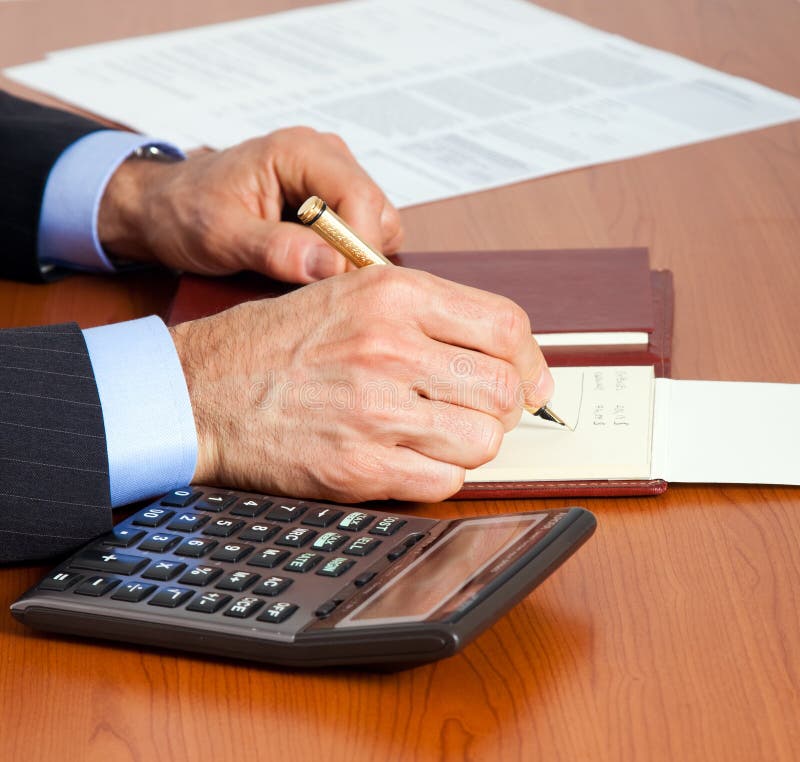 Paperwork stock image. Image of businessman, paper, signature - 19630059