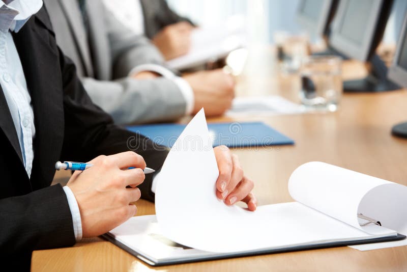 Paperwork and worker stock image. Image of document, employee - 14020129