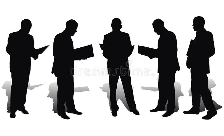 Silhouette Paperwork Stock Illustrations – 5,730 Silhouette Paperwork ...