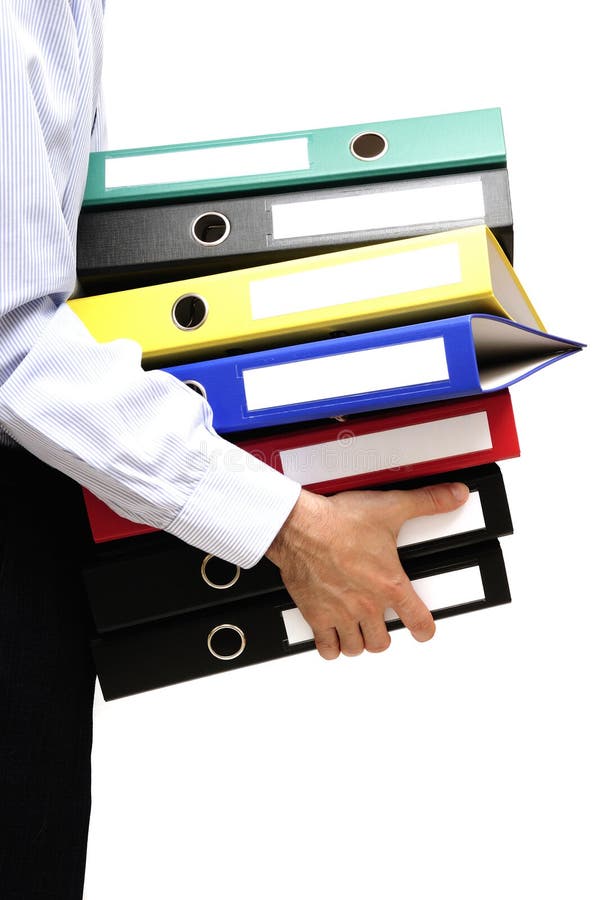 Files everywhere stock photo. Image of executive, order - 11962080