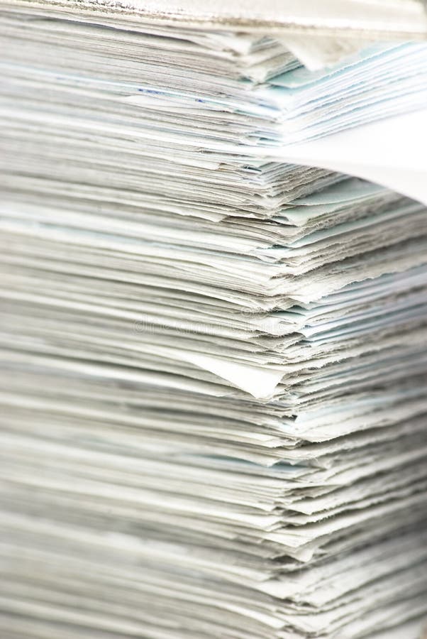 Stack of flyers stock photo. Image of materials, booklets - 14133542