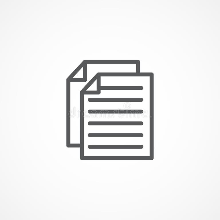 Paperwork Icon Stock Illustrations – 50,584 Paperwork Icon Stock ...