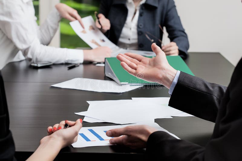 Paperwork in office stock photo. Image of brainstorm - 33896480